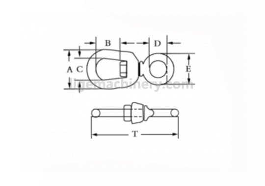 Chain Swivel G401|Qingdao Lige Machinery Co.,Ltd