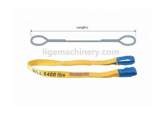 Flat Webbing Slings Eye & Eye U.S Type|Qingdao Lige Machinery Co.,Ltd