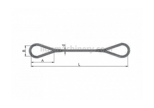 Spliced Soft Eye Wire Rope Sling|Qingdao Lige Machinery Co.,Ltd