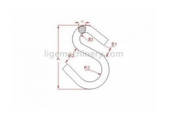 Stainless Steel Irregular S Hook|Qingdao Lige Machinery Co.,Ltd