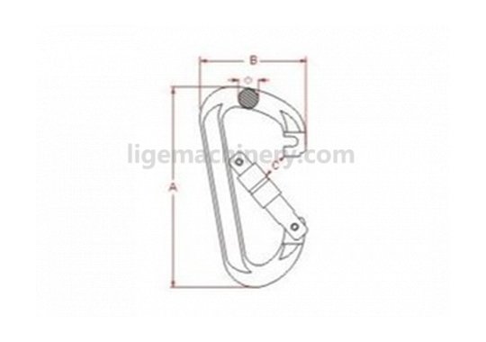 Spring Hook with Self Locking Sleeve