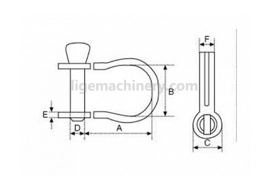 Stainless Steel Plate Bow Shackle|Qingdao Lige Machinery Co.,Ltd