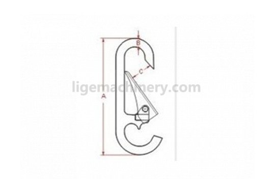 Stainless Steel Chain Snap Open End|Qingdao Lige Machinery Co.,Ltd