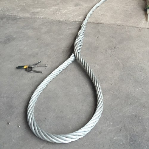 Spliced Soft Eye Wire Rope Sling|Qingdao Lige Machinery Co.,Ltd